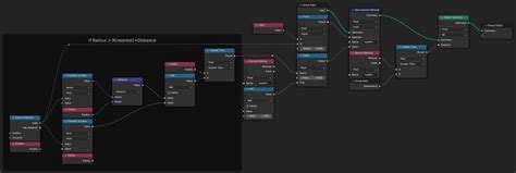 Node Editor Geonodes Delete Points Too Close To Main Point Blender