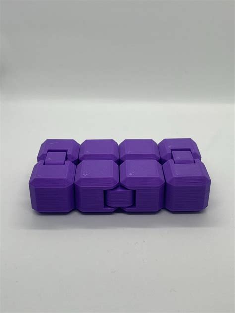 Fidget Infinity Cube Stress Relief Toy For Calming And Focus Ideal Office Desk Accessory Etsy