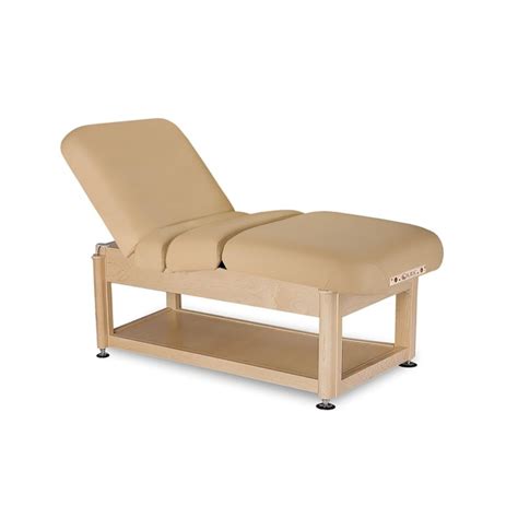 Living Earth Crafts Serenity Treatment Table With Shelf Base