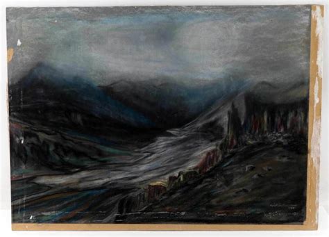 Sold Price Kris Einarsson Mid Century Impressionist Drawing April 4 0119 9 00 Am Edt