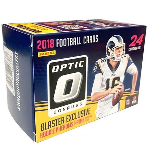 Panini 2018 Donruss Optic Football Nfl Cards Blaster Box Stickerpoint
