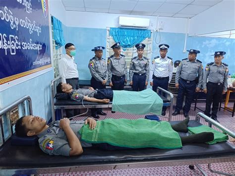 ဟင်္သာတမြို့တွင် နှစ်၆၀ပြည့် မြန်မာနိုင်ငံရဲတပ်ဖွဲ့နေ့ကို ကြိုဆိုဂုဏ