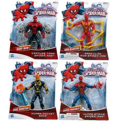 Ultimate Spider Man Action Figures Wave 1 Case