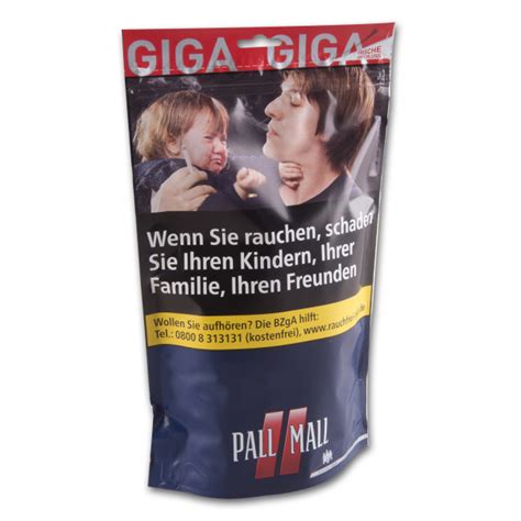 Pall Mall Zigarettentabak Red Volumen Giga Beutel 110 Gramm Online