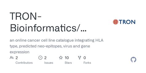 Tclp20240226tclphladatacsv At Main · Tron Bioinformaticstclp · Github