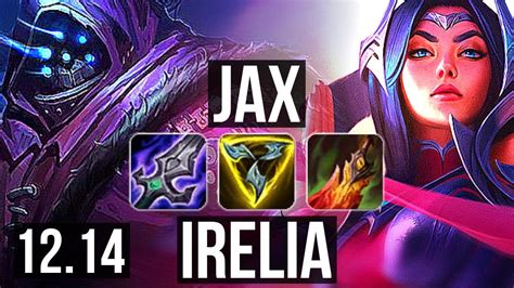Jax Vs Irelia Mid 67m Mastery 9 Solo Kills 1800 Games Na
