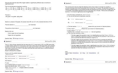 Chapter 9 Hypothesis Tests For A Single Population Mean Course Hero