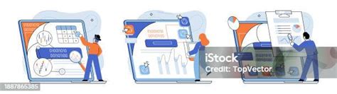 Application Testing Metaphor Vector Application Testing Qualifying Race Before Software Chit