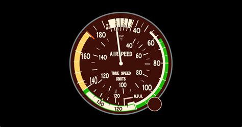 Vintage Aircraft Speedometer Aircraft Sticker Teepublic