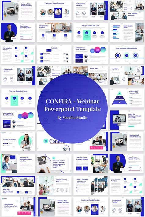 Confira Webinar Powerpoint Template Masterbundles