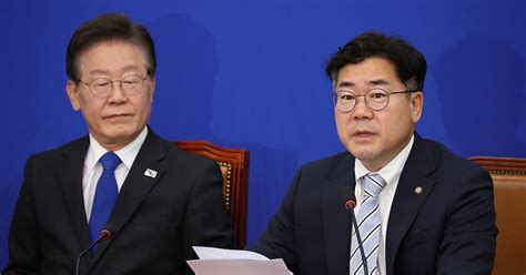 프로필 박찬대 운영위원장친명 핵심 원내 사령탑