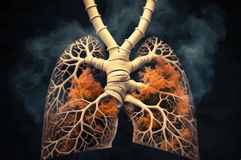 Premium Ai Image Smoking S Impact On Lungs