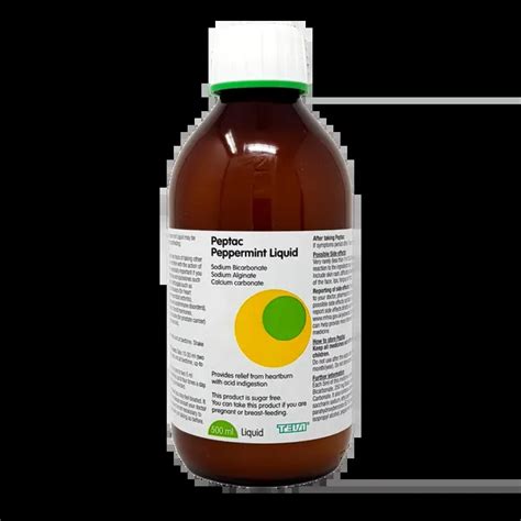 Peptac Antacid Liquid Peppermint 500ml