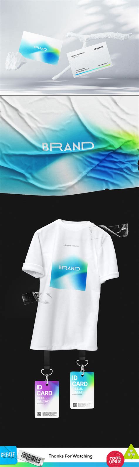 Modern Style Gradient Branding Behance