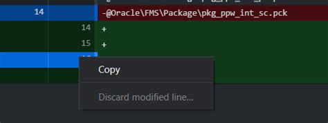 Discard Lines Disabled When Lines Both Added And Deleted Lines Are In The Same Hunk · Issue