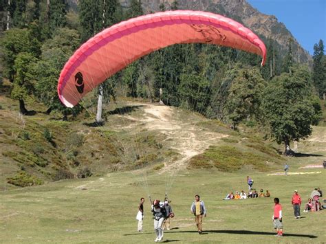 Paragliding In Manali Thrill Amid The Celestial Beauty Of Nature