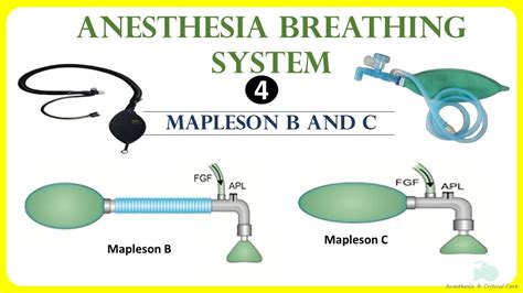 Mapleson B And C Anesthesia Breathing System Youtube