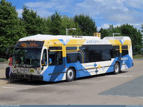 Busdrawings Halifax Transit 2012 NovaBUS LFS 526 534