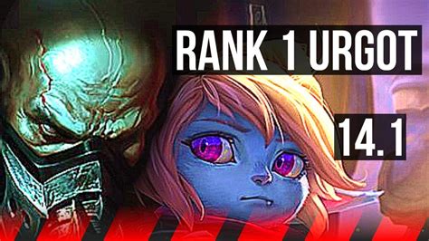 URGOT Vs POPPY TOP Rank 1 Urgot 11 2 5 400 Games Dominating