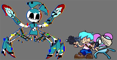 Fnf Pibbified Jenny Wakeman Concept Idea Anime Character Design