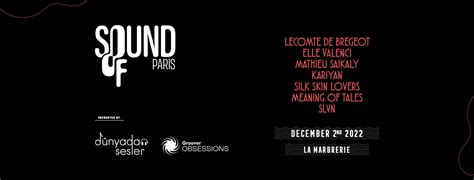 Sound of Paris Festival Elle Valenci Mathieu Saïkaly Lecomte de