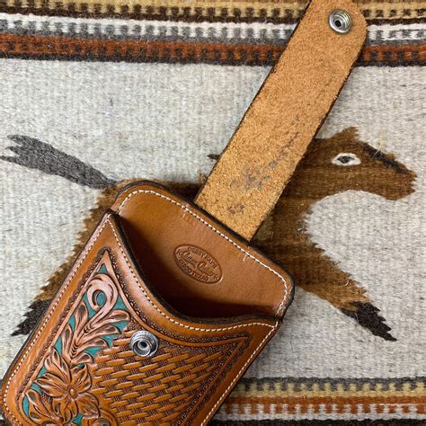 Handmade Leather Smartphone Holster Cell Phone Holster With Etsy