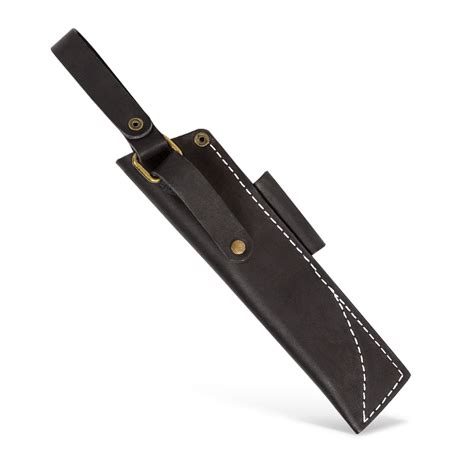 Teaca Din Piele Naturala Bps Knives Negru Emagro