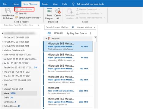How To Fix Outlook Shared Mailbox Not Updating Error