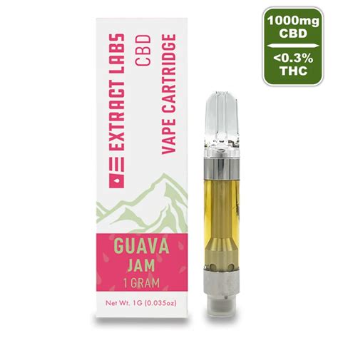 Guava Jam Strain Vape Cartridge Cbd Thc 1 Gram