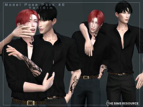 The Sims Resource Model Pose Pack 6