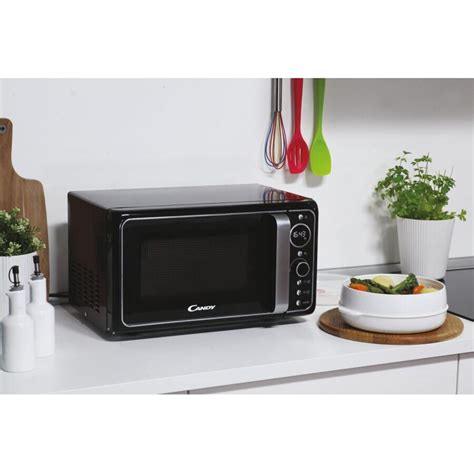 Cuptor Microunde Cu Grill Candy Divog20cmb 20l 700w Negru Emagro