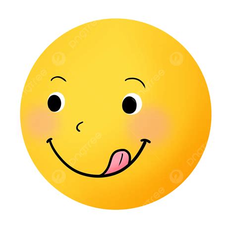 Wajah Tersenyum Manis Tertawa Ekspresi Kartun Png Transparan Clipart Dan File Psd Untuk Unduh