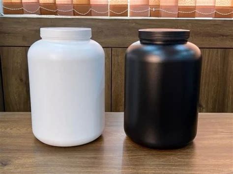 6500 Ml Hdpe Container At ₹ 65 Piece Hdpe Powder Supplement Jars In
