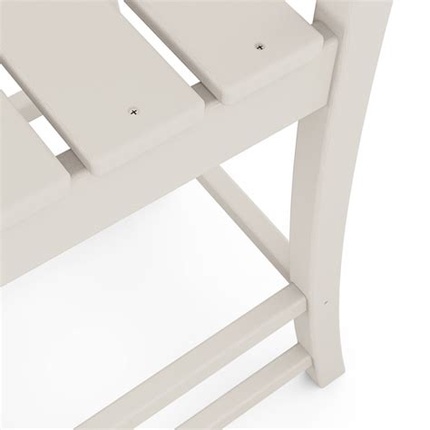 Polywood Oakport 7 Piece Tan Bar Height Patio Dining Set Plastic