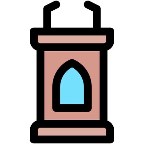 Lectern Free Communications Icons