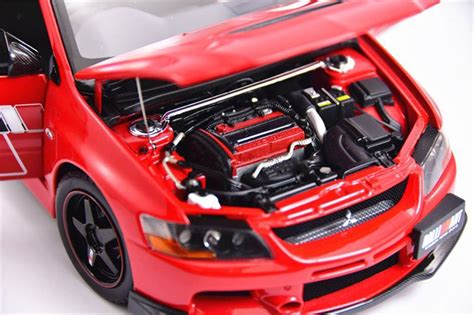 Carro Miniatura Mitsubishi Lancer Evo Ix Escala 118