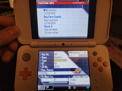 [gen V] Shiny Dwebble After Only 45 Eggs R Shinypokemon