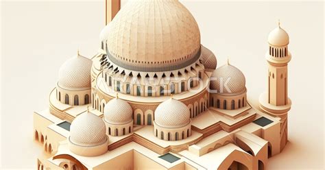 الفن الهندسي المعماري لبناء قبب و مآذن المساجد على الطراز العربي الحديث