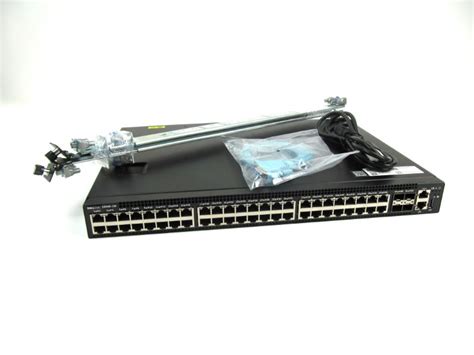 Dell S3048 On Ra 48 Port 1gbe 4x10gbe Sfp Reverse Air Switch 2x Ac