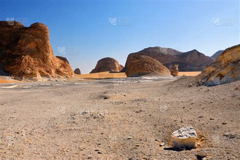 撒哈拉沙漠埃及旅途热石灰石沙漠自然荒野区背景岩石户外
