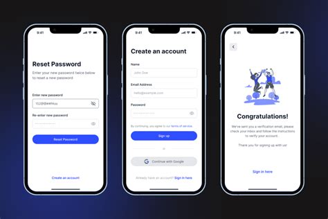 Login Register Free Ui Kits