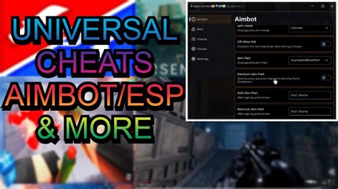 Universal Roblox Aimbot And Esp Script Free Exploit Script Youtube