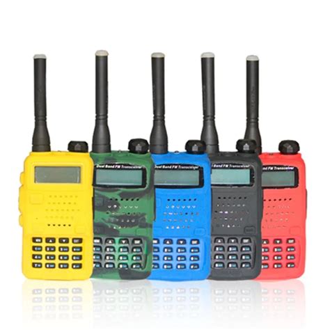 Silicone Rubber Cover Walkie Talkie Protection Cover Shell For Baofeng Uv 5r Two Way Radio F8