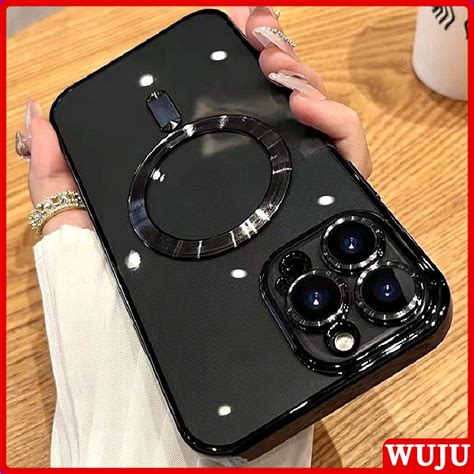 WUJU Luxury Clear Case Compatible For IPhone 16 15 14 13 12 11 Pro Max