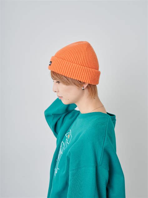 All Cajoule ニットcap（オレンジ）
