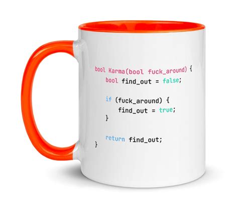 Funny Programmer Mug C Code Fck Around And Find Out Coder Mug FAFO Mug Etsy
