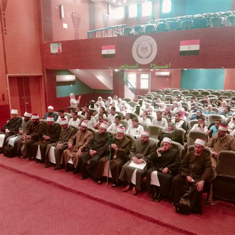 مركز النيل للإعلام بالسويس يشهد إحدى فعاليات مبادرة حق الوطن صور