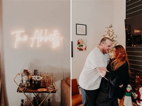 Cozy Christmas Photos With Nik And Kait