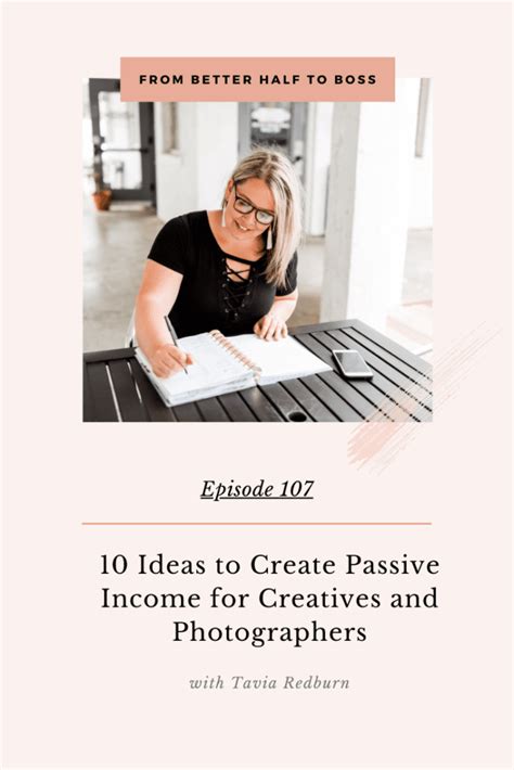 10 Ideas To Create Passive Income For Creatives And Photographers The