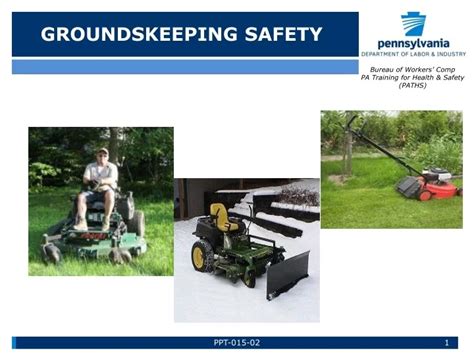 Ppt Groundskeeping Safety Powerpoint Presentation Free Download Id